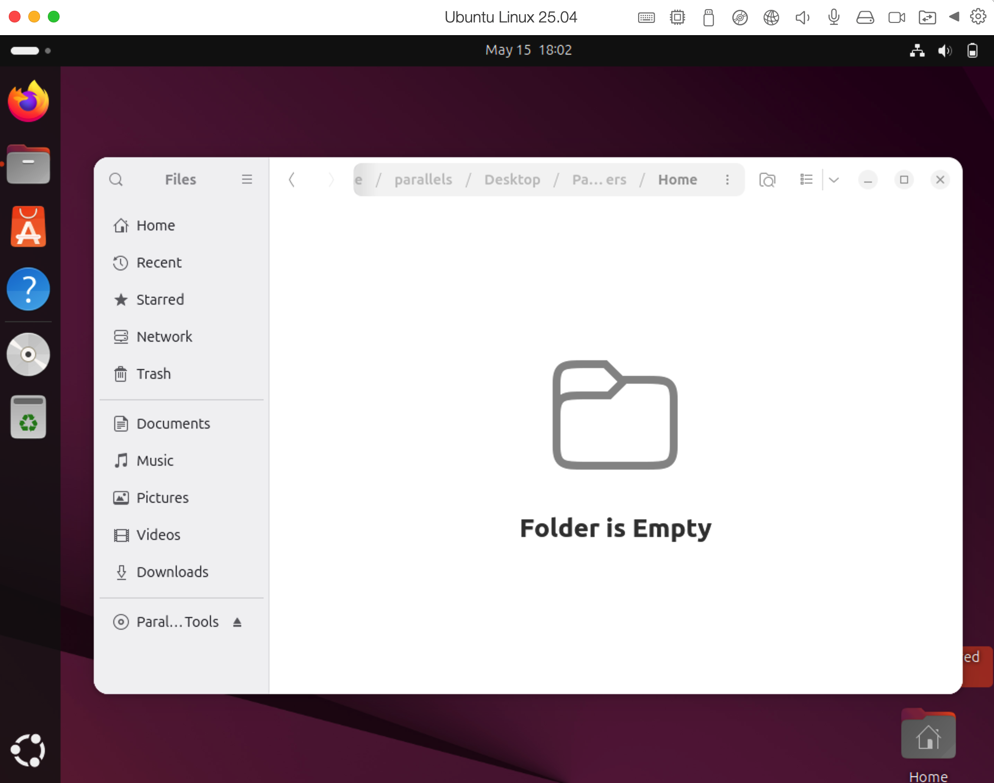 KB Parallels: Fixing shared folders appearing empty and no external drive connected after ...